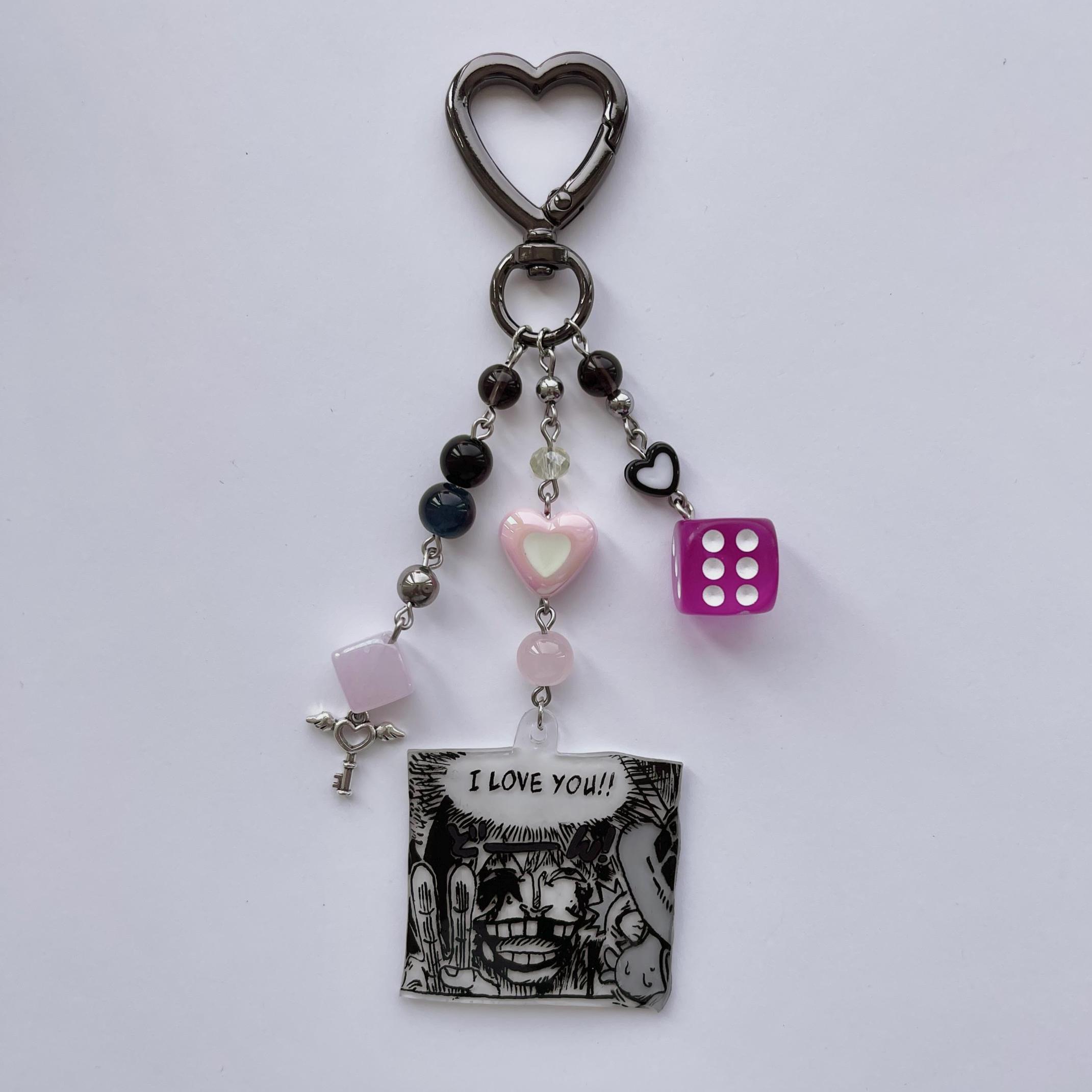 Handmade Manga/comic Panel Inspired Keychains - Etsy