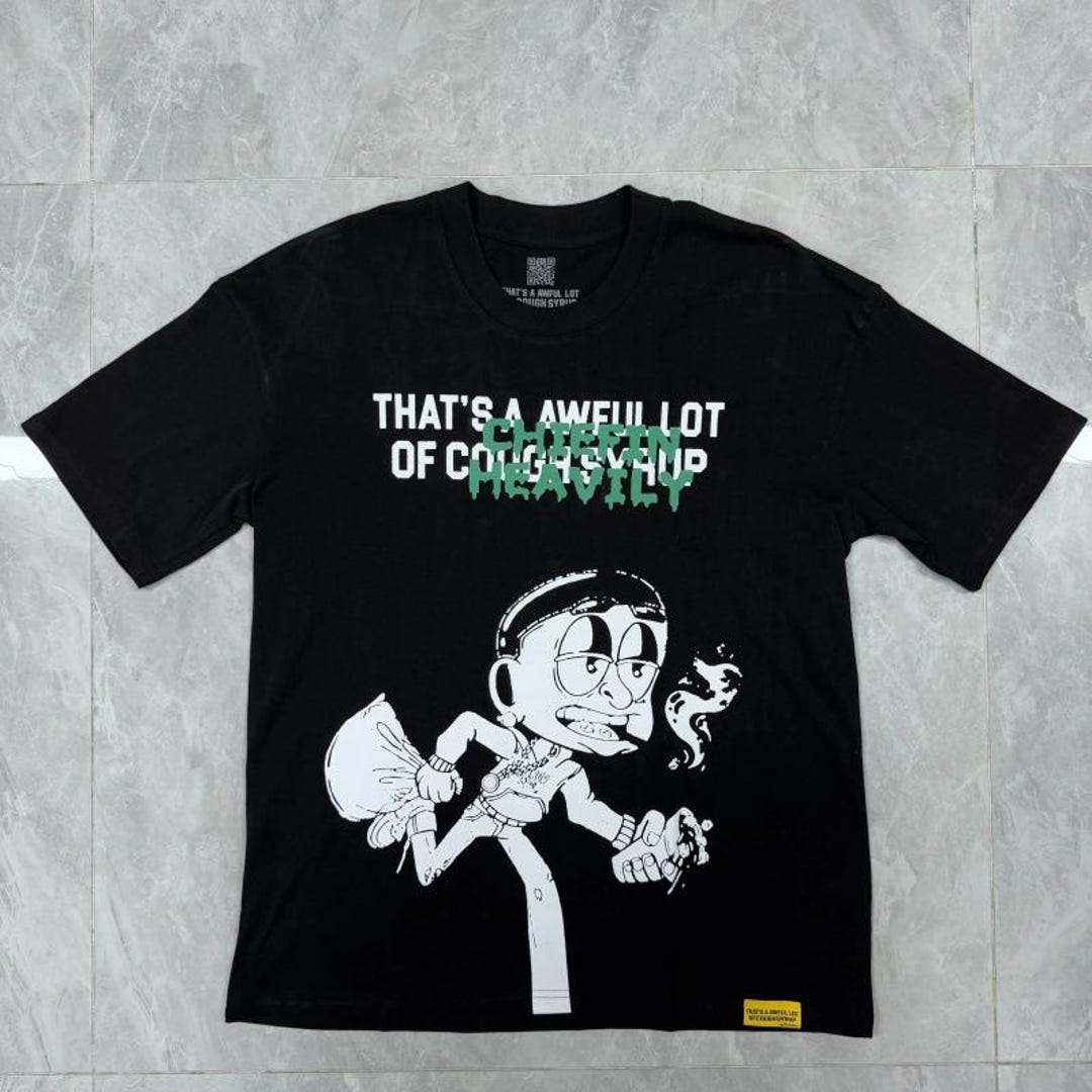 That's A Awful Lot of Cough Syrup T-shirts Fashionable Tops - Etsy