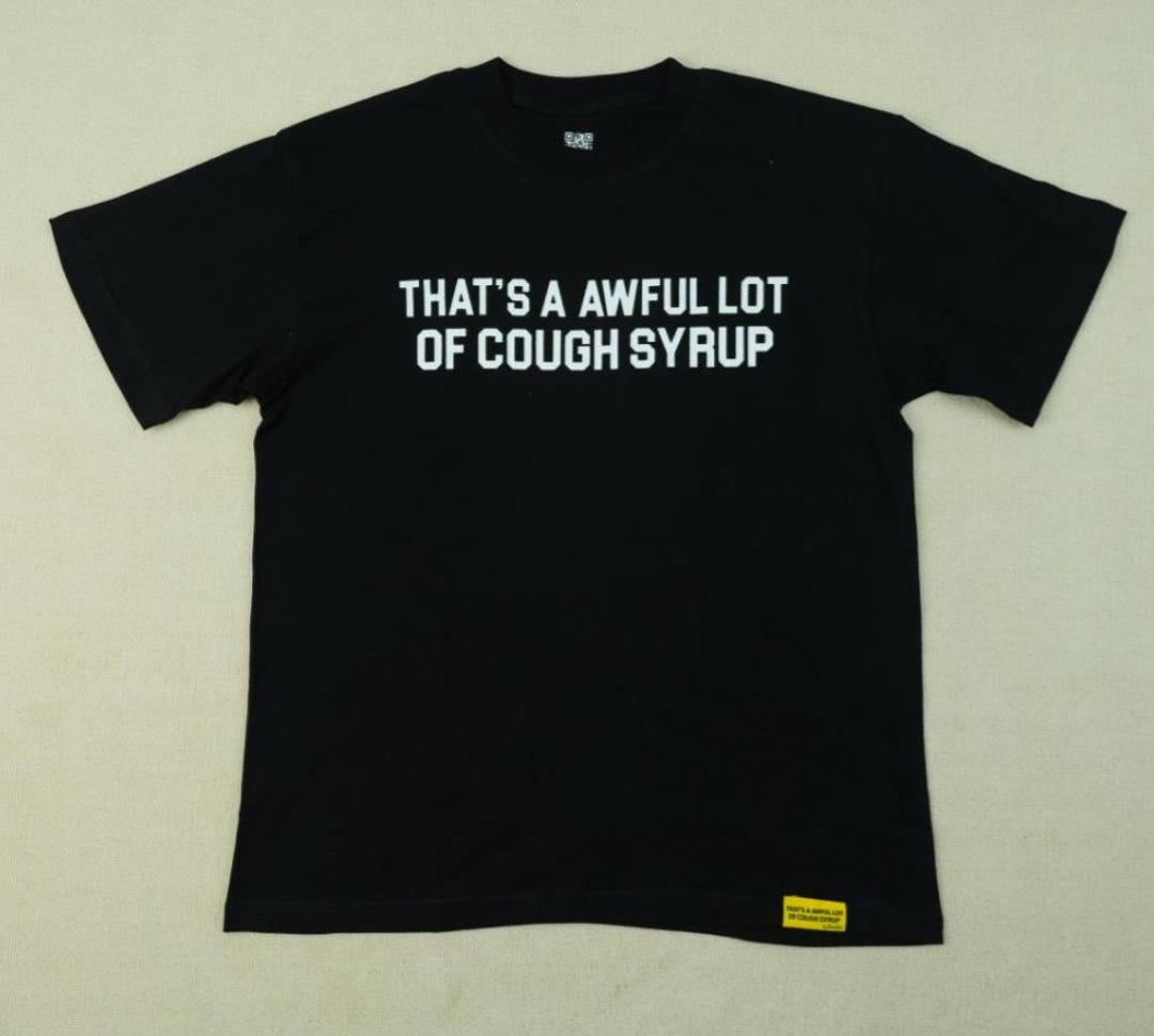 That's A Awful Lot of Cough Syrup T-shirts Fashionable Tops - Etsy