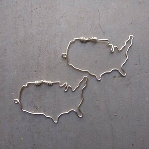 Any Size Custom State/country Earrings - Etsy
