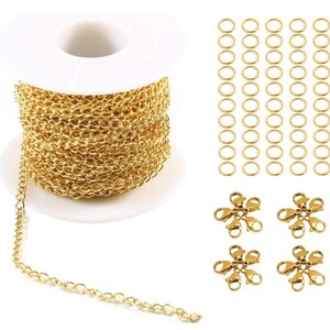 Chain Upgrade (18k Gold Plated Stainless Steel) - Etsy
