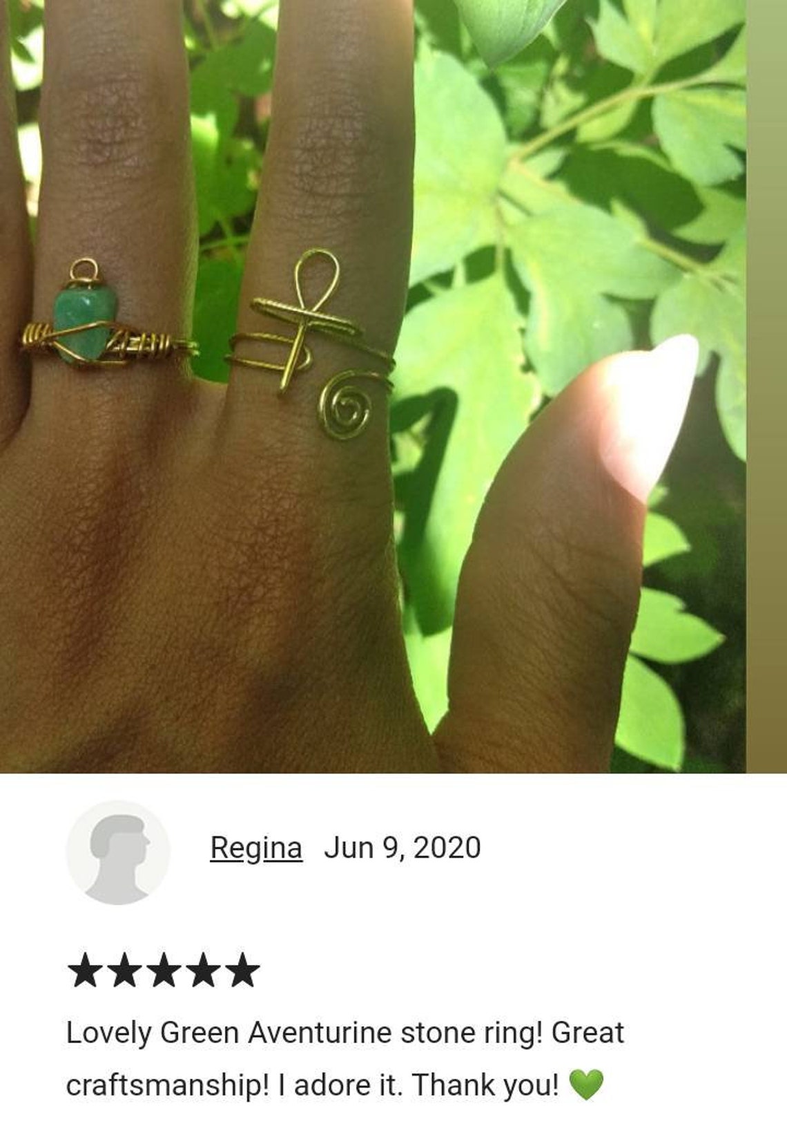 Adjustable Ankh Ring - Etsy