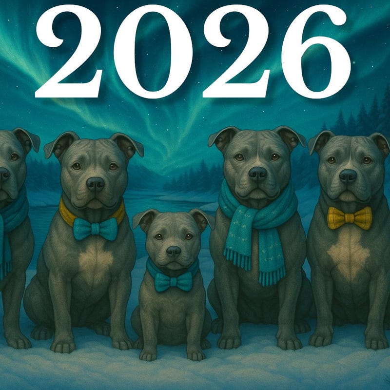 2026 Pit Bull Calendar - Etsy