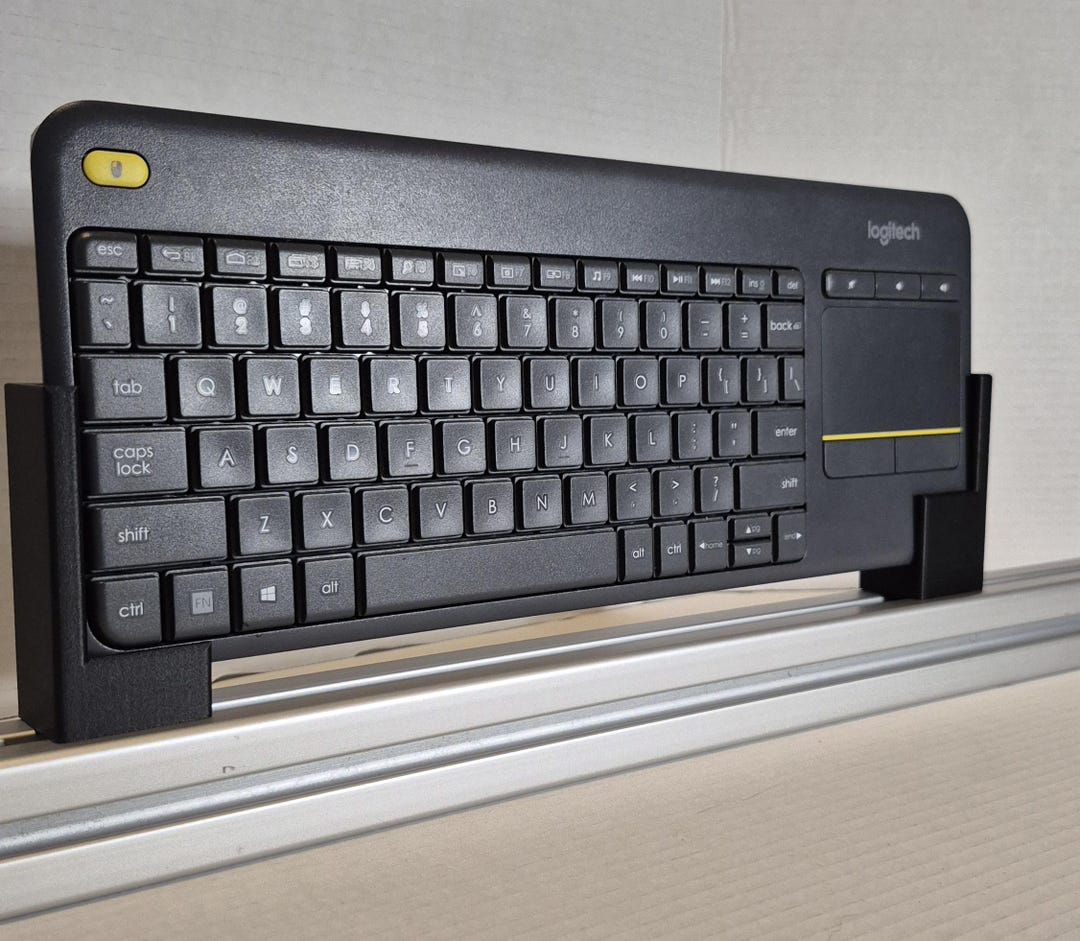 Logitech K400 Horizontal Keyboard Mount for Cockpit, Made of Profiled ...