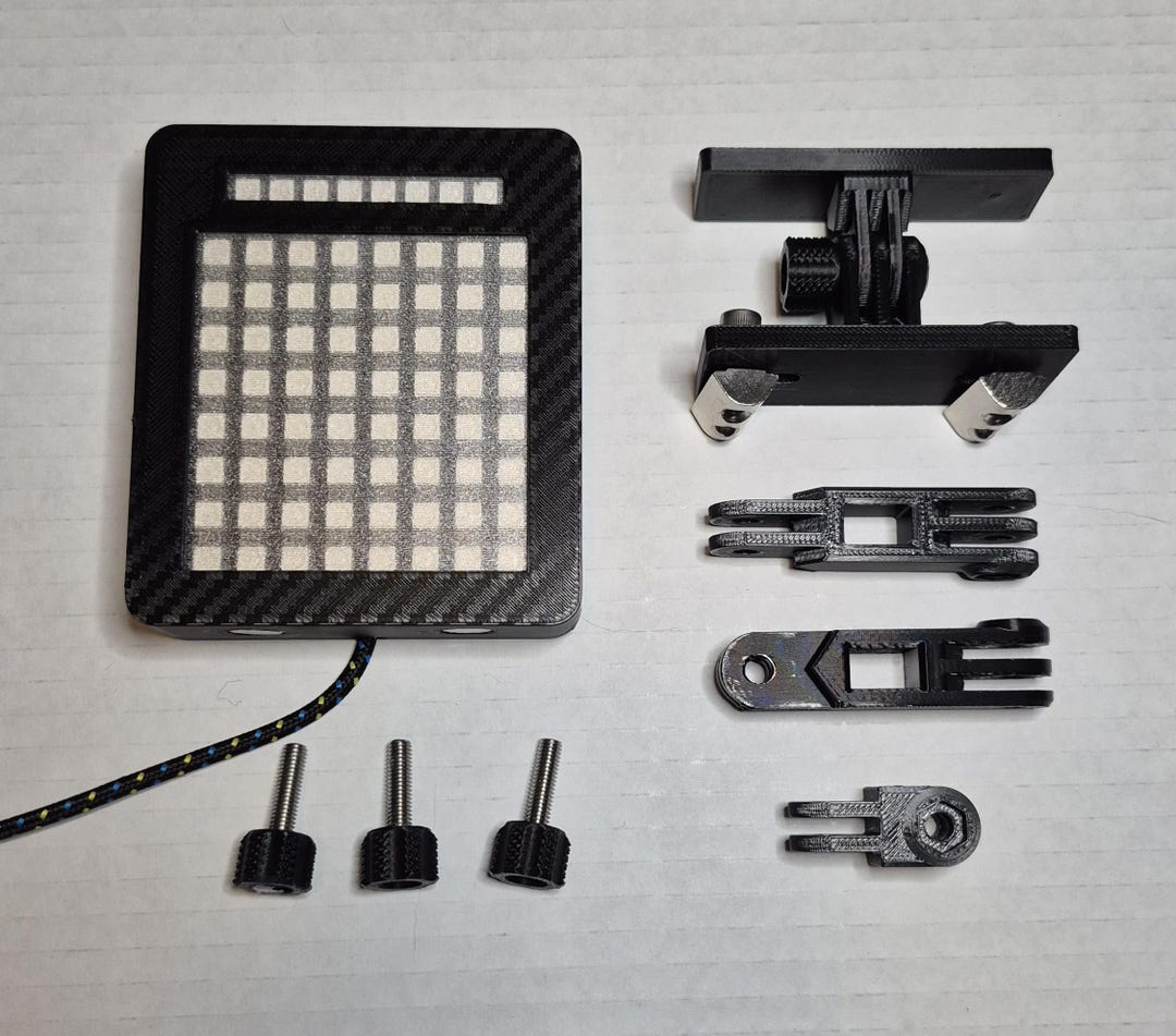 Iflag & 8 LED Brows - Speedometer and Flag - RPM Light - TC/ABS ...
