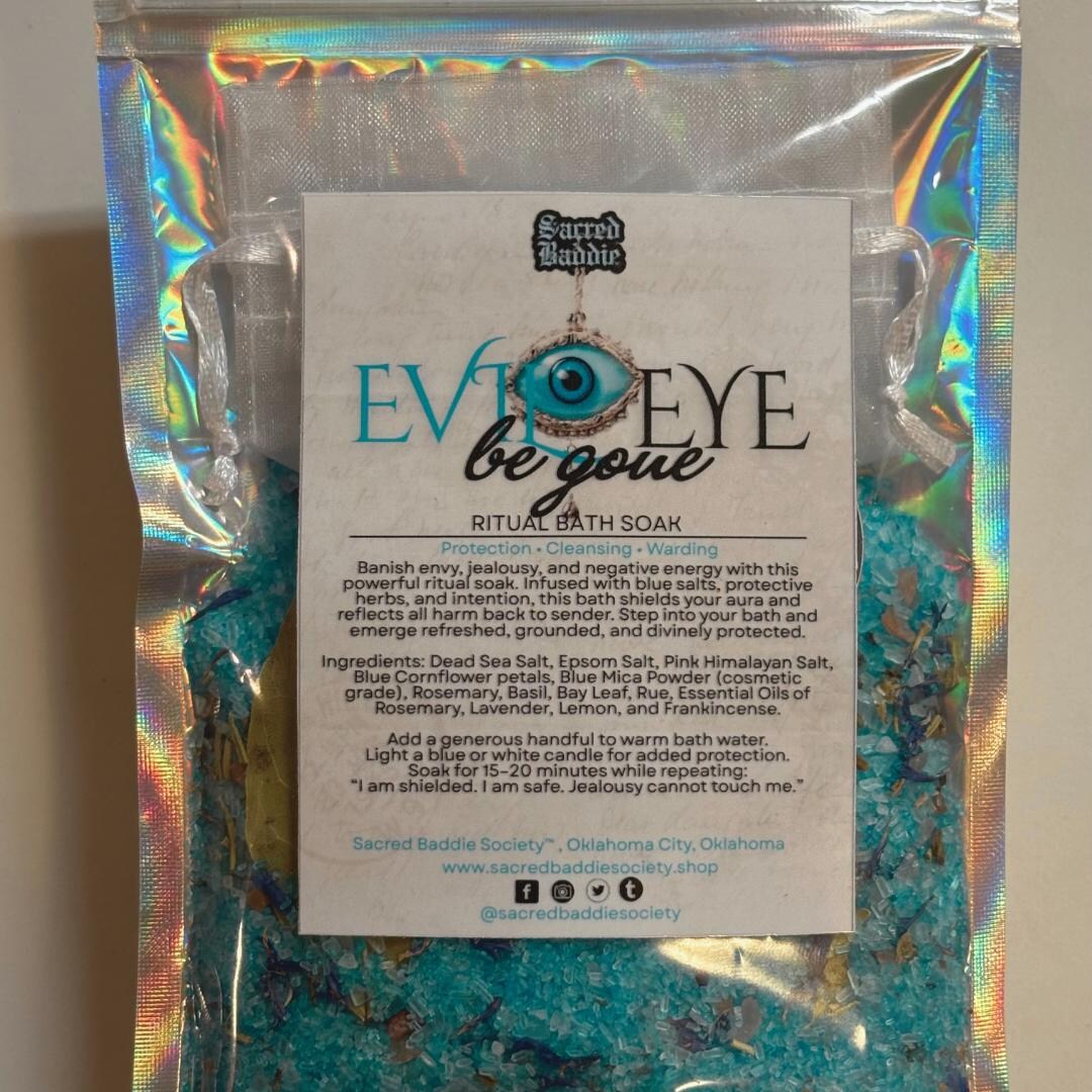 Evil Eye Protection Bath Salts: Herbal Cleansing Ritual Soak - Etsy