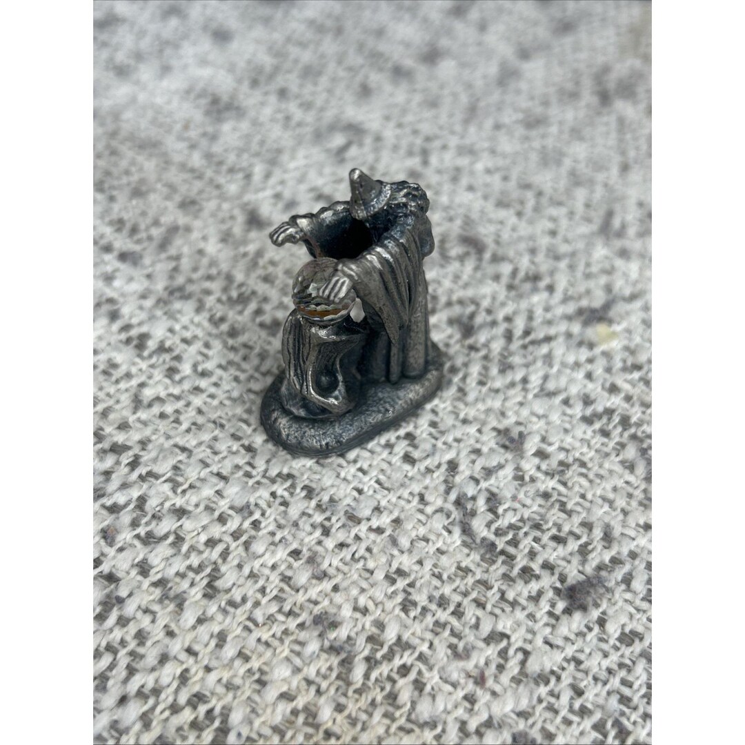 Vintage Tudor Mint Myth & Magic the Wizard of Light Pewter Figure ...