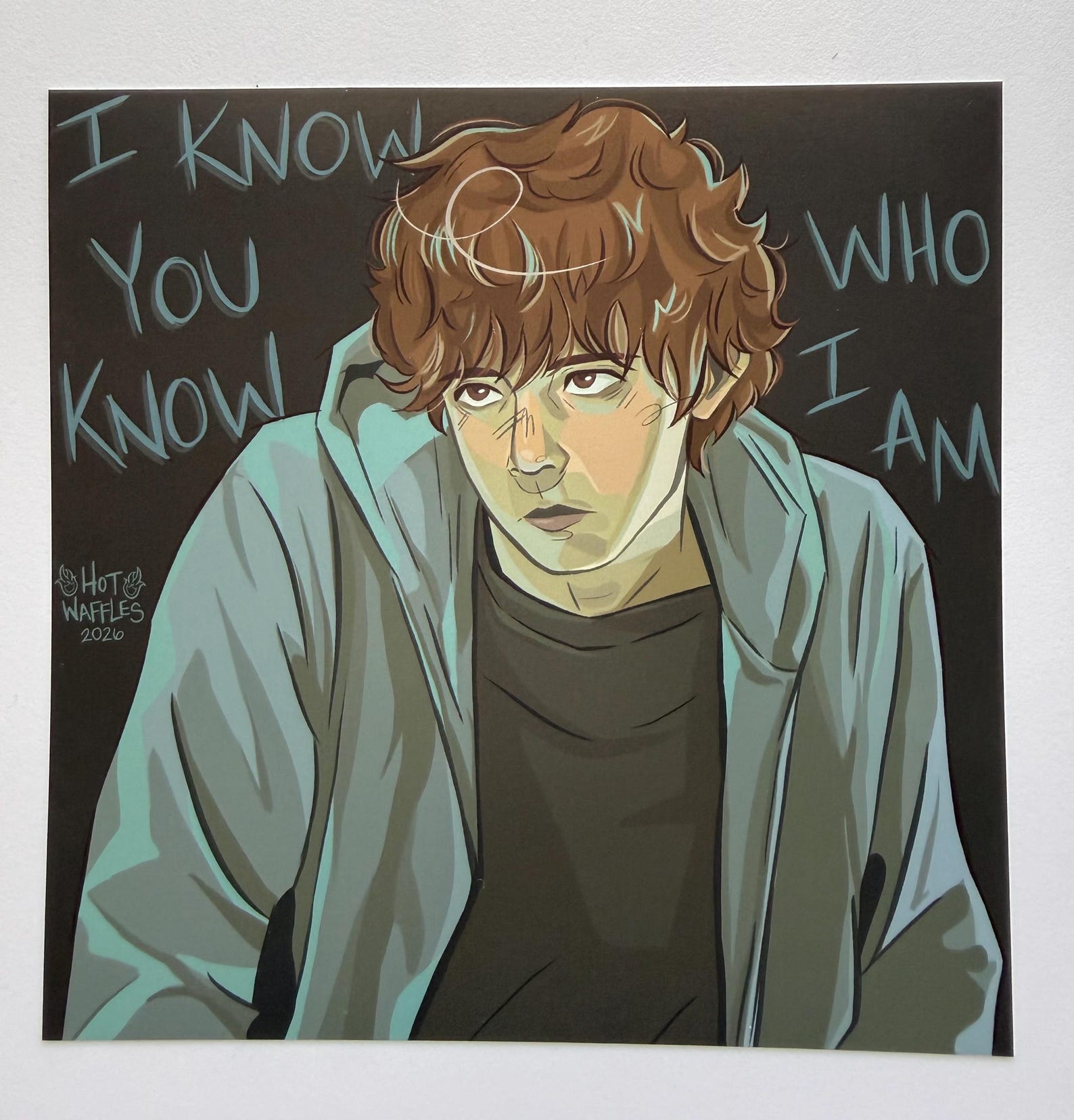 Art Print: "i Know You Know Who I Am" - Etsy