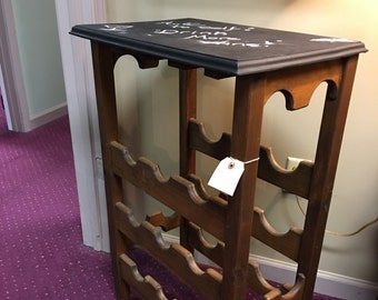 Tall wine rack | Etsy