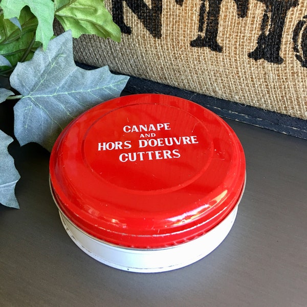 Canape Cutters - Etsy