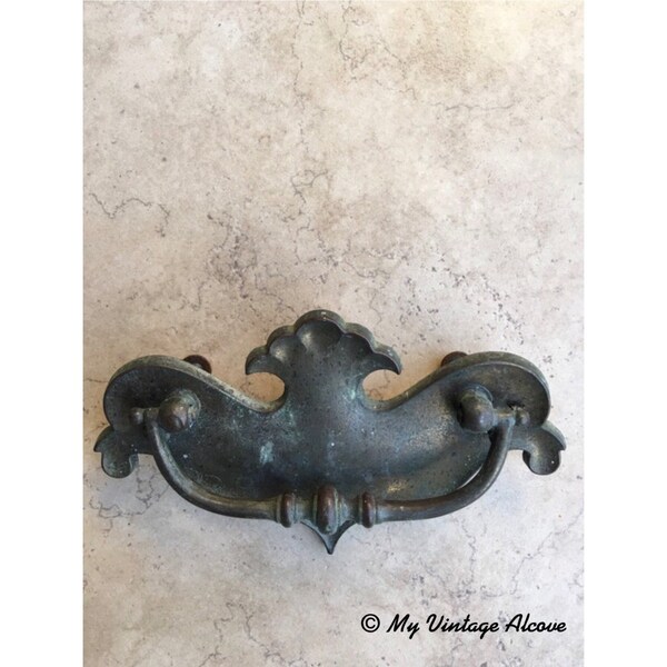 Antique Batwing Drawer Pulls - Etsy