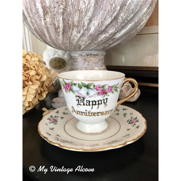Anniversary Tea Set - Etsy