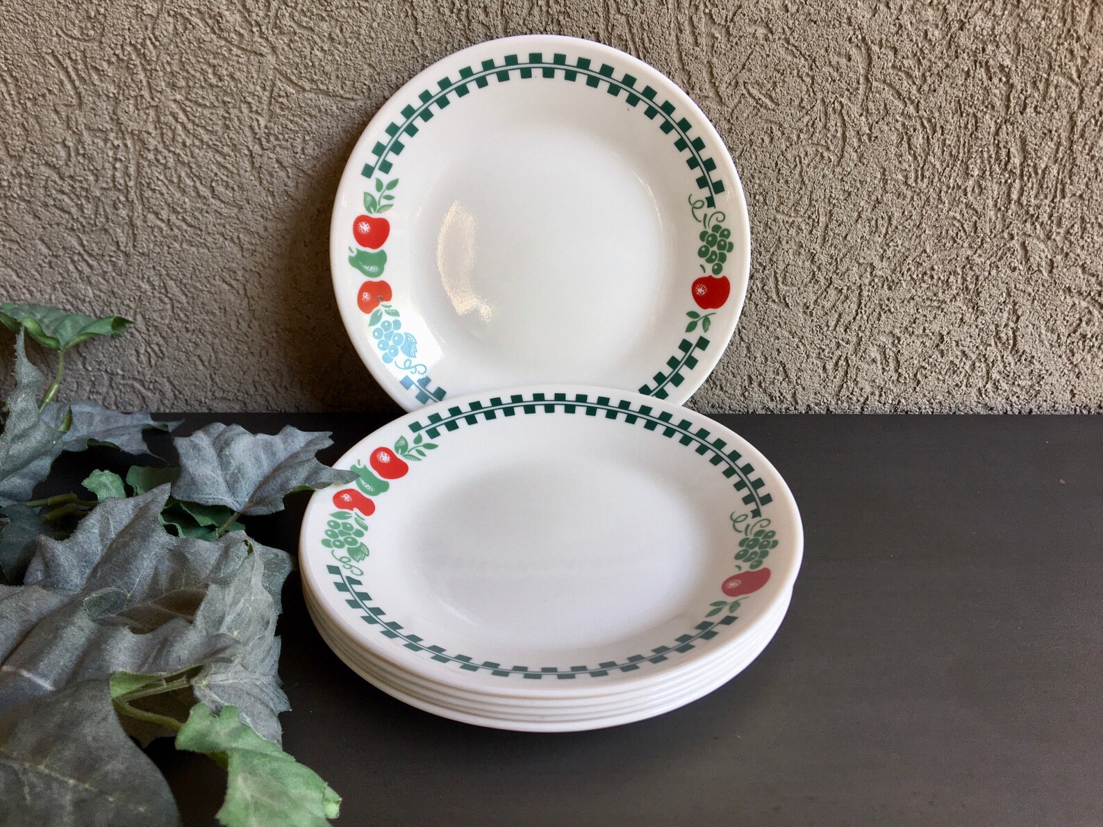 Corelle Bread and Butter Plates, Corelle Fruit Pattern Dishes - Etsy
