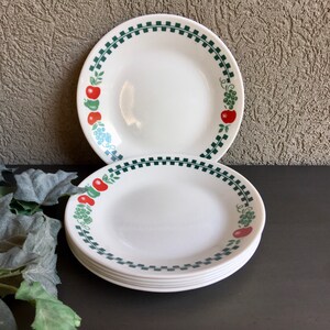 Corelle Bread and Butter Plates, Corelle Fruit Pattern Dishes - Etsy