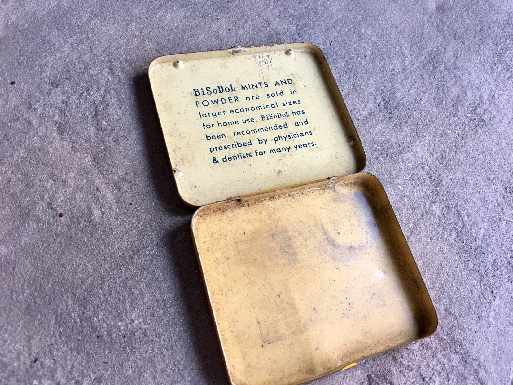 Vintage Antacids Tin Bisodol Mints Tablets Tin Vintage - Etsy UK