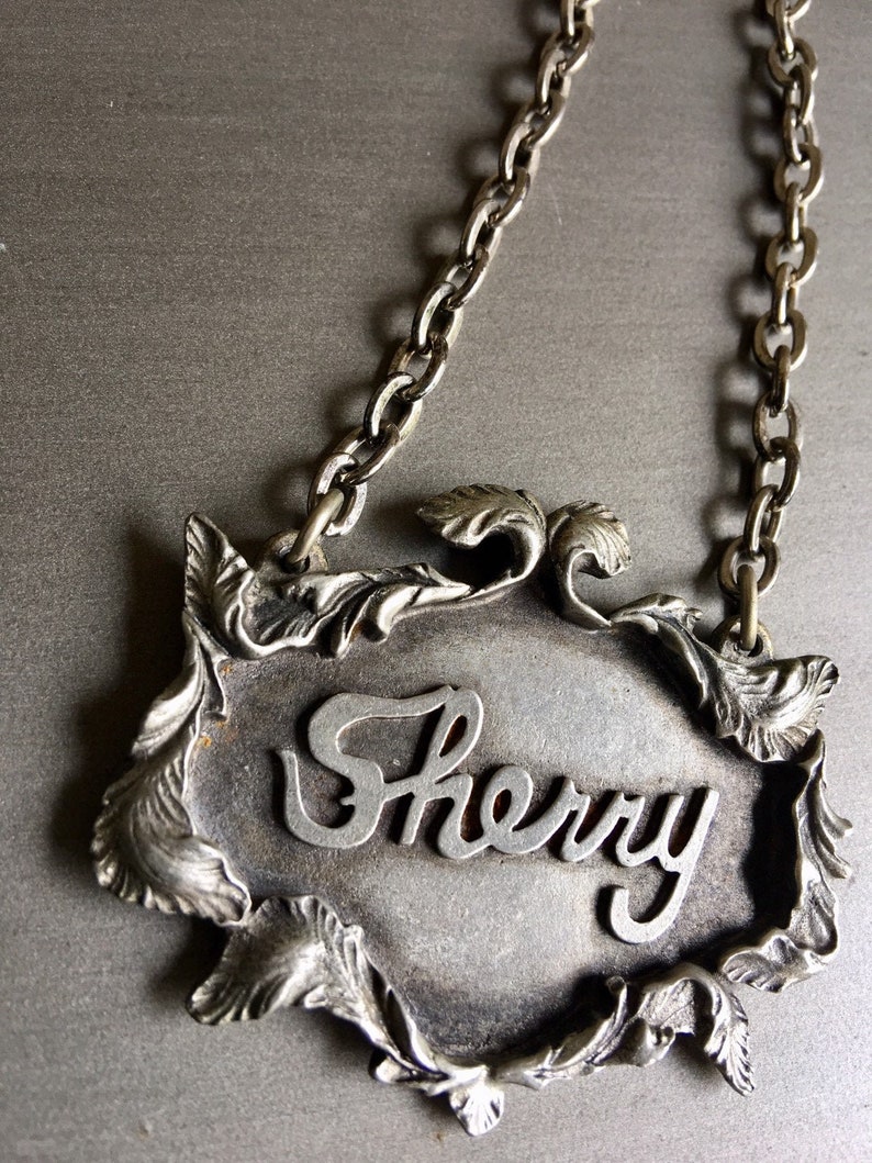 Metzke Pewter Sherry Decanter Tag - Etsy