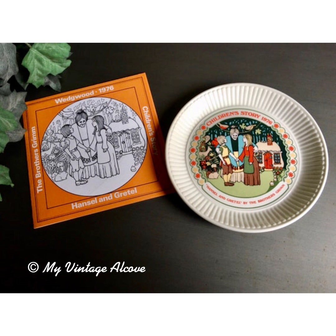 Hansel and Gretel Nursery Rhyme Plate, Wedgwood Etruria & Barlaston ...