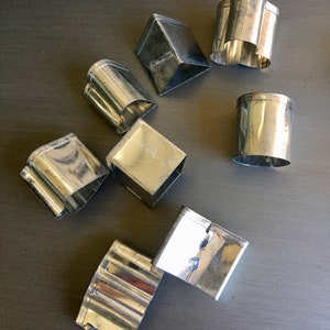 Vintage Canape Cutters, Hors D'oeuvres Cutters, Retro Kitchen Supplies ...