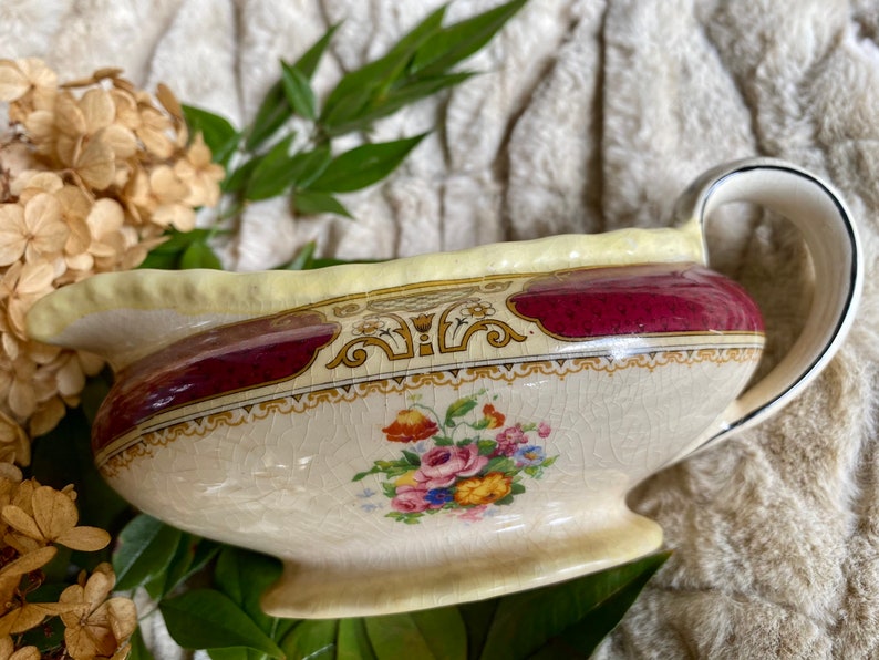 Myott Staffordshire China, Myott Gravy Boat, Vintage China Gravy Boat ...