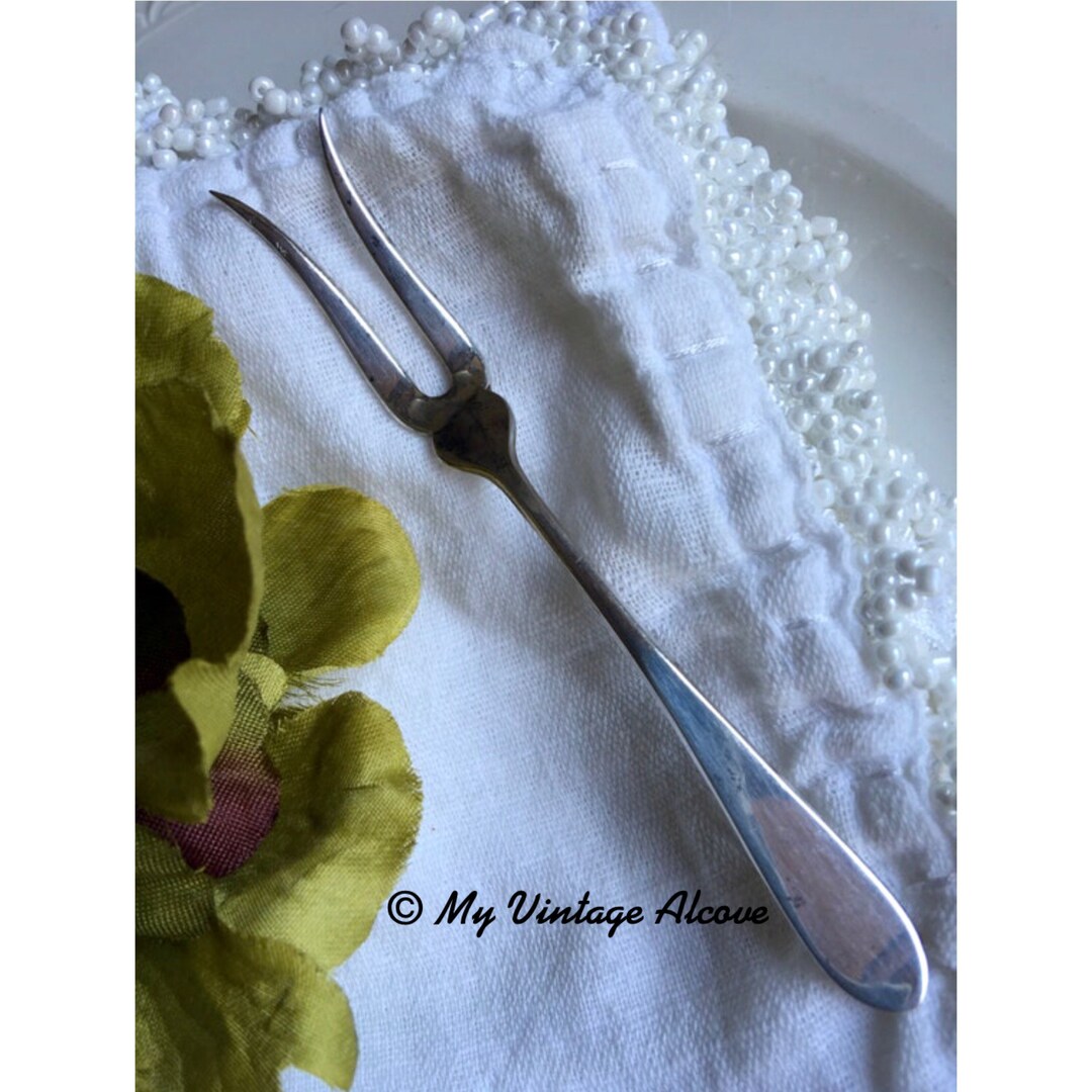 Sterling Silver Lemon Fork - Etsy