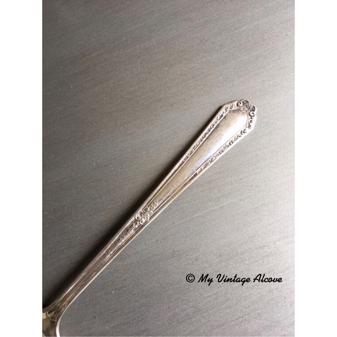 Marianne Silver Plate USA, Cold Meat Fork, Silverplate Meat Fork, Meat ...