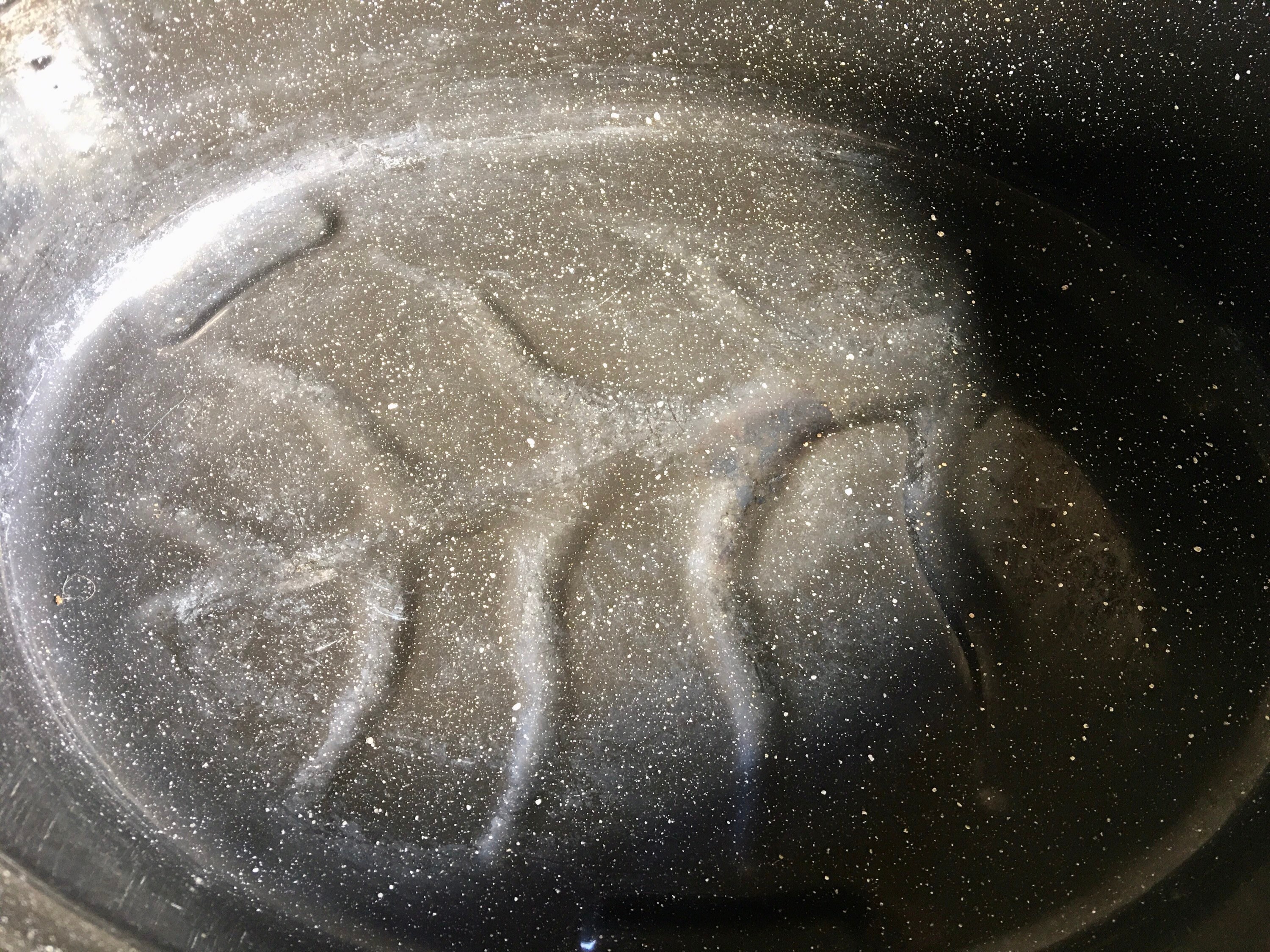 Enamel Roasting Pan With Lid, Vintage Enamel Roaster, Black Enamel ...
