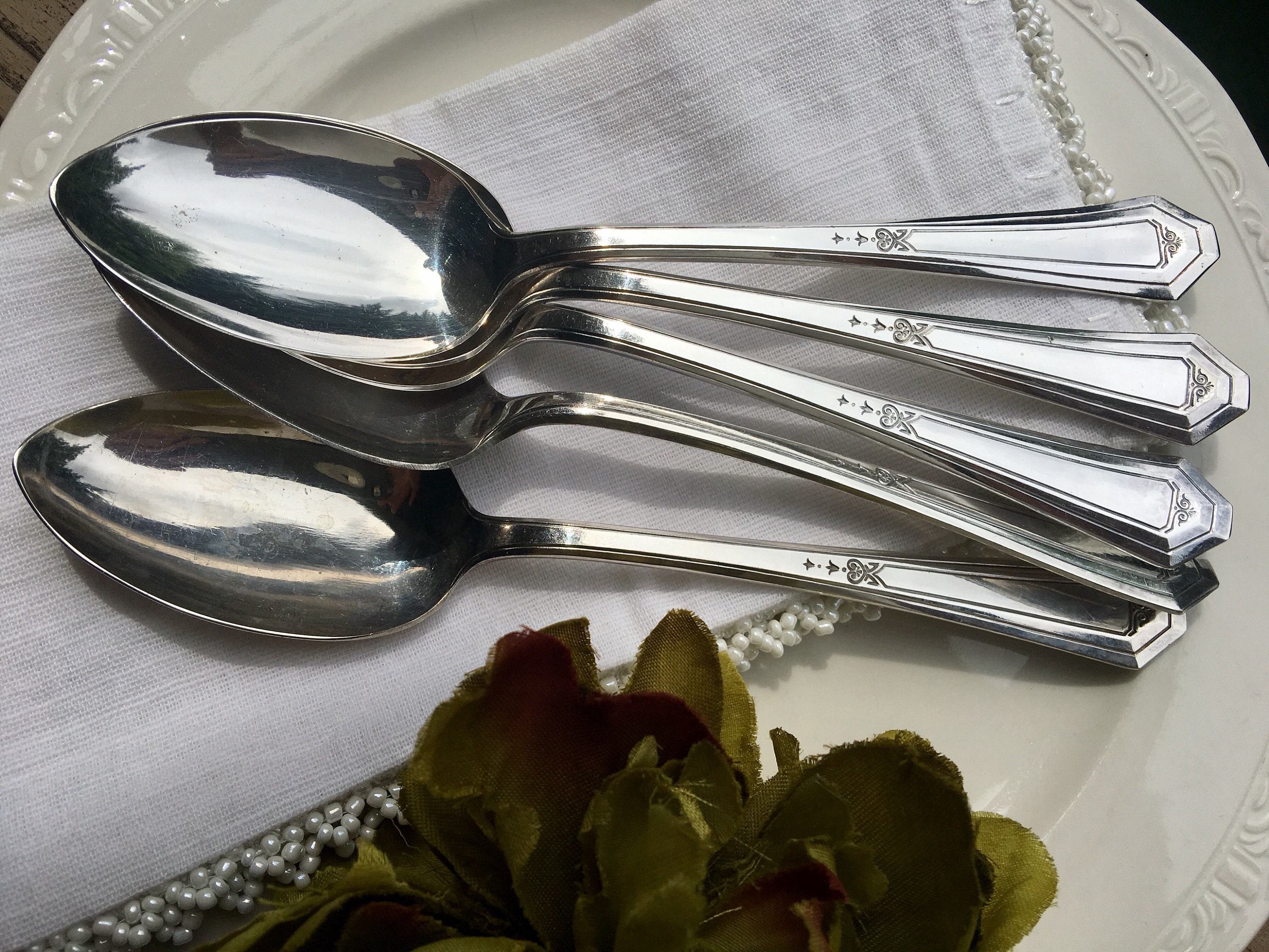 Silver Plated Sheffield England Spoon, Sheffield Silverplate, Sheffield ...