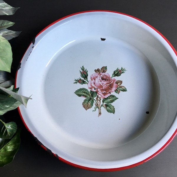 White Enamelware - Etsy