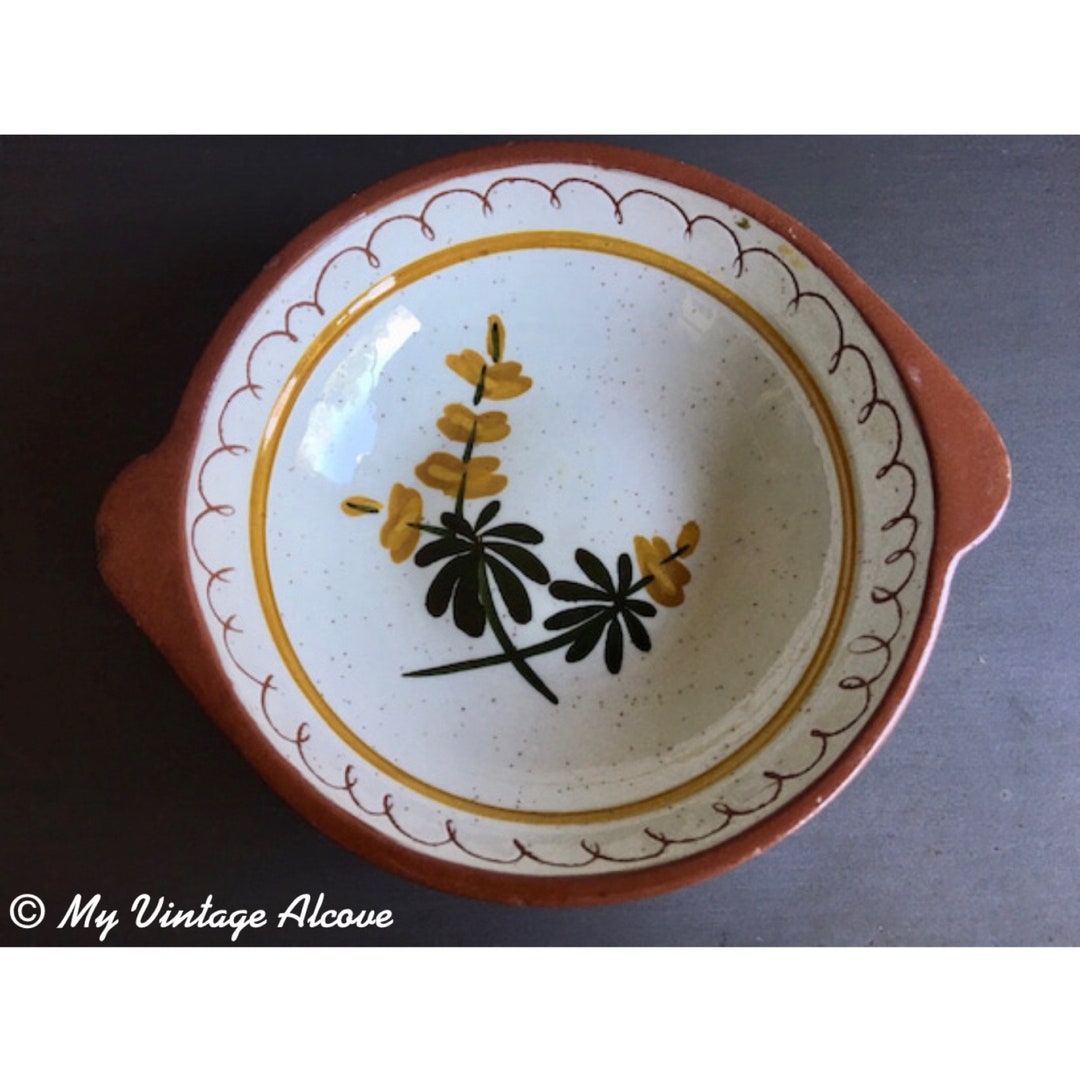Stangl Golden Blossom Lugged Soup Bowls, Stangl Pottery Bowls - Etsy