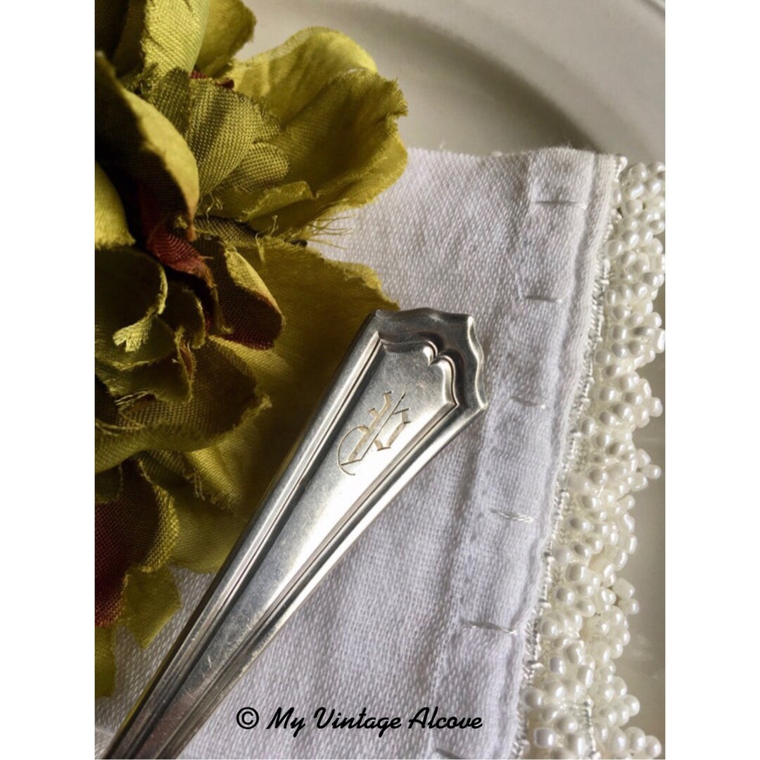 Reed and Barton Fork, Meat Serving Fork, Monogrammed P Utensil - Etsy