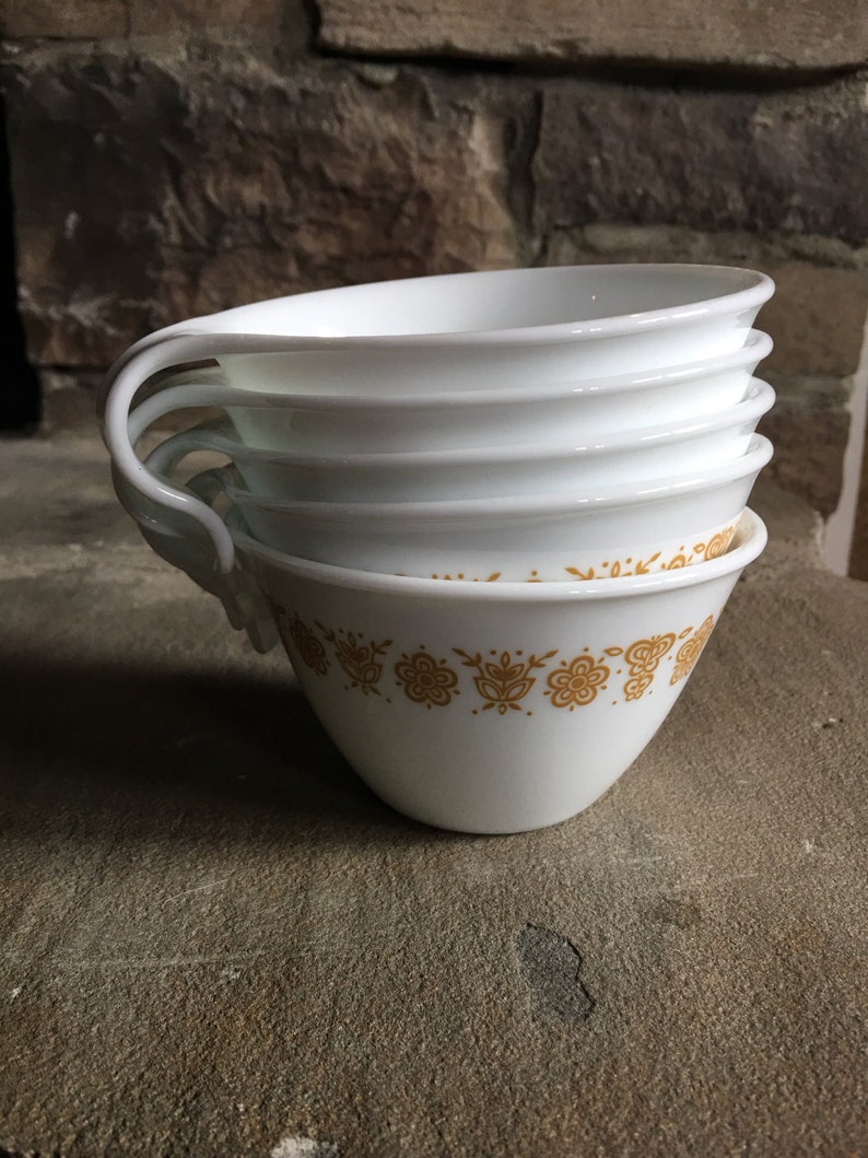 Vintage Corelle Coffee Cups Corelle Butterfly Gold Coffee - Etsy Hong Kong