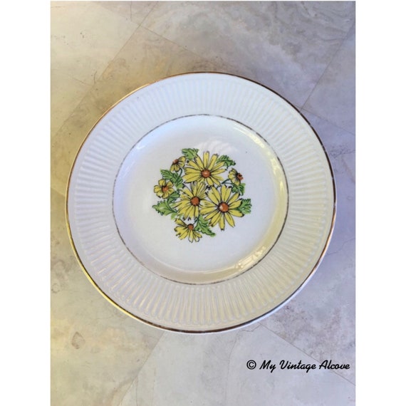 Daisy Plates Daisy Pattern Dishes Staffordshire Summertime - Etsy