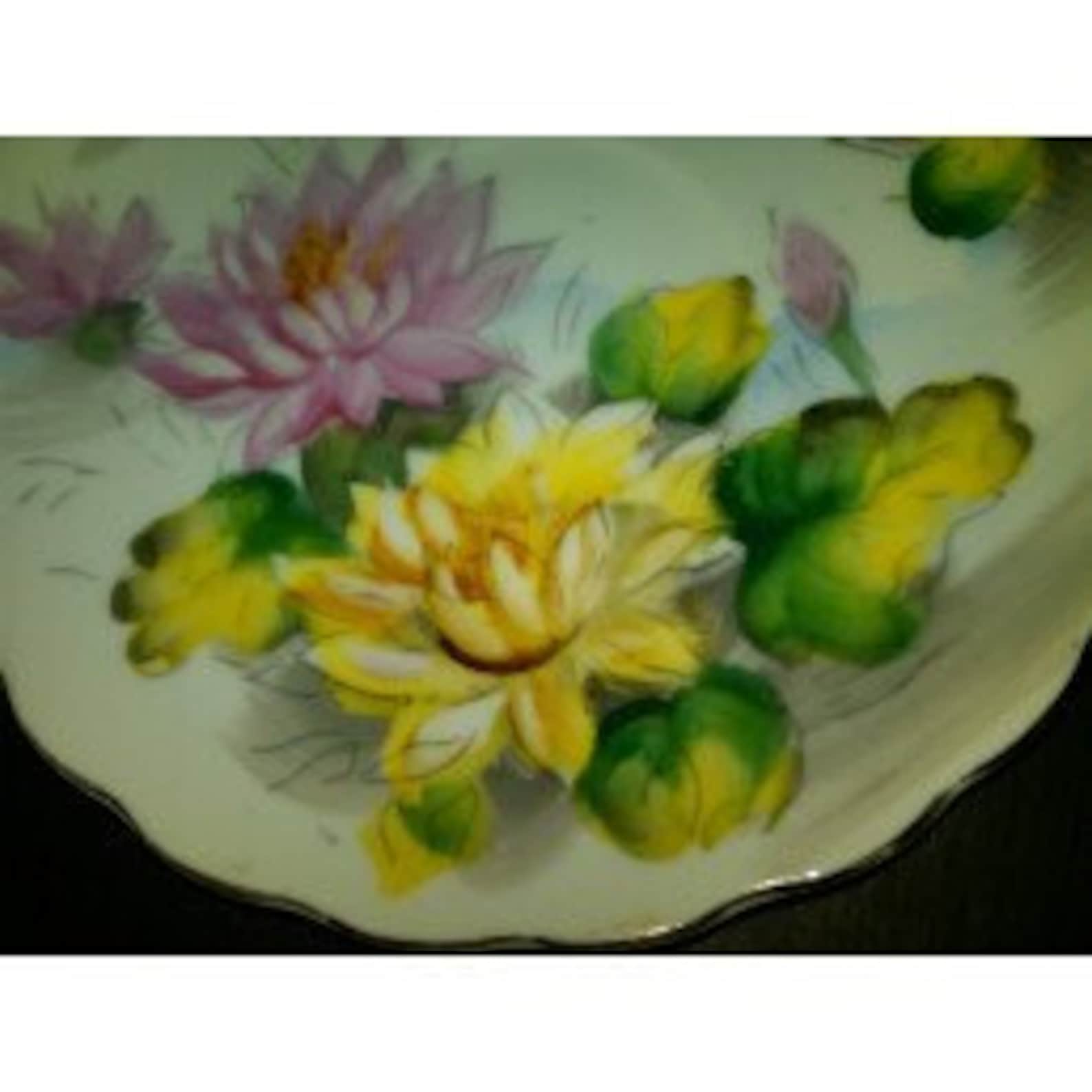 Water Lily China Kasuga Ware Fine China Kasuga Ware Birthday - Etsy