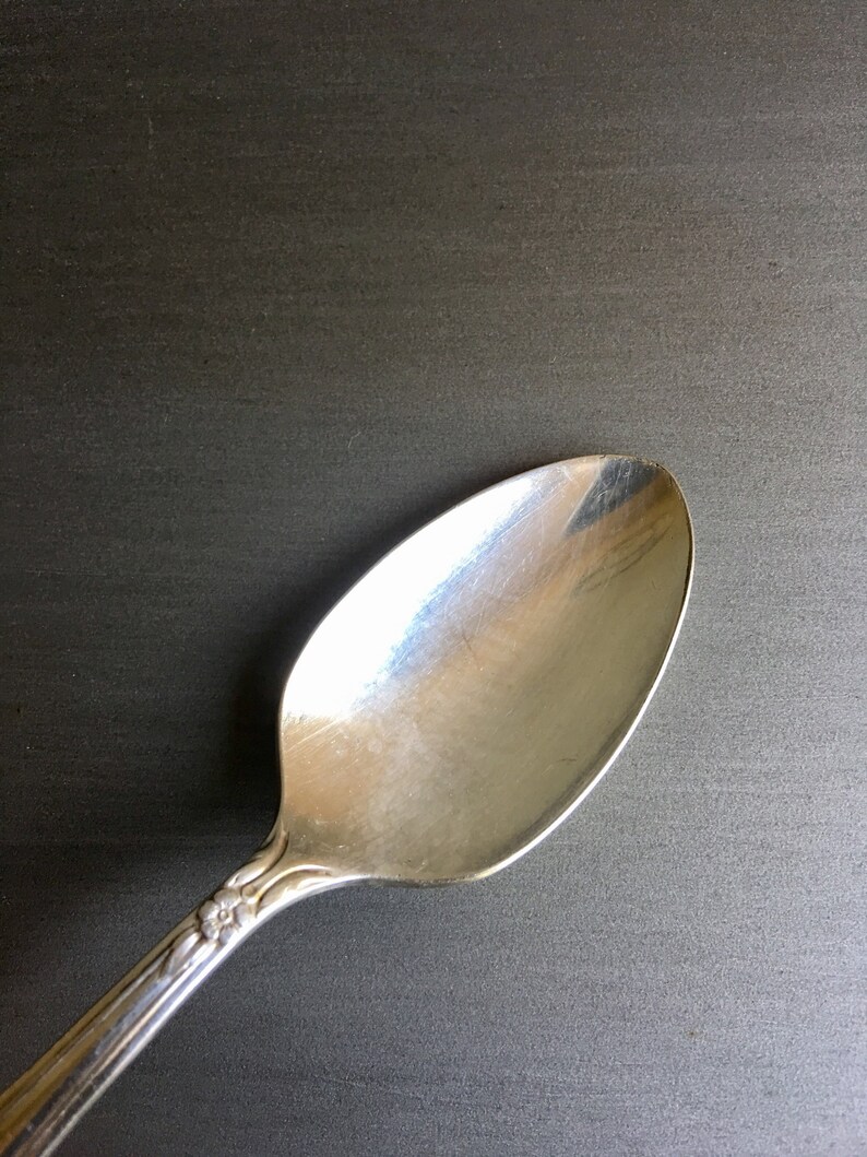 Wm Rogers Sectional Spoon Oneida Valley Rose Oneida - Etsy