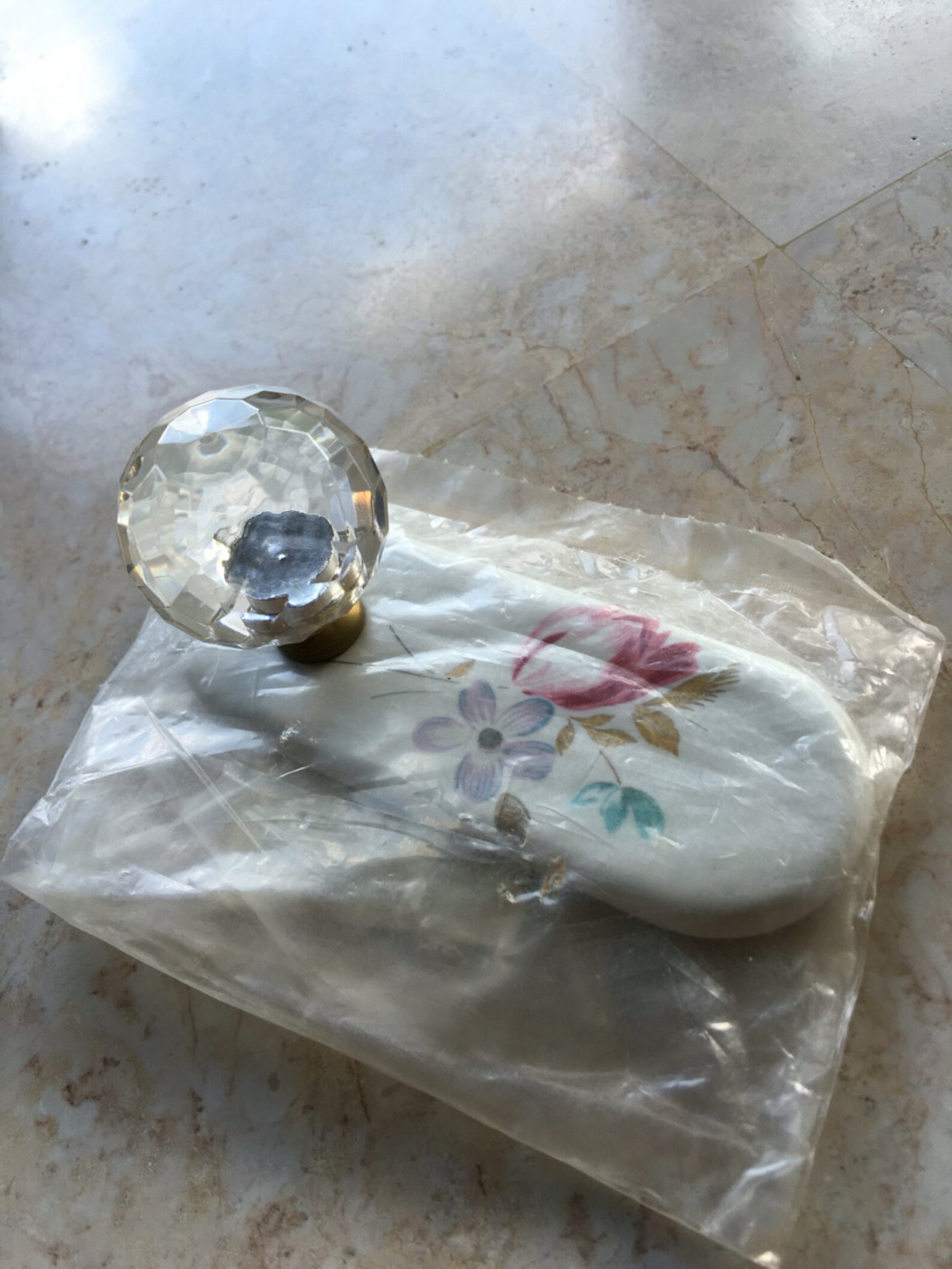 Ceramic Knob Backplate Vintage Kitchen Cabinet Knob - Etsy Norway