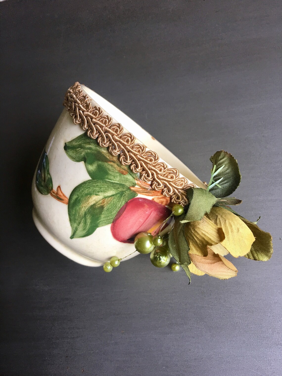 Vintage Upcycled Teacups, Upcycled Tea Cups, Repurposed Teacups ...