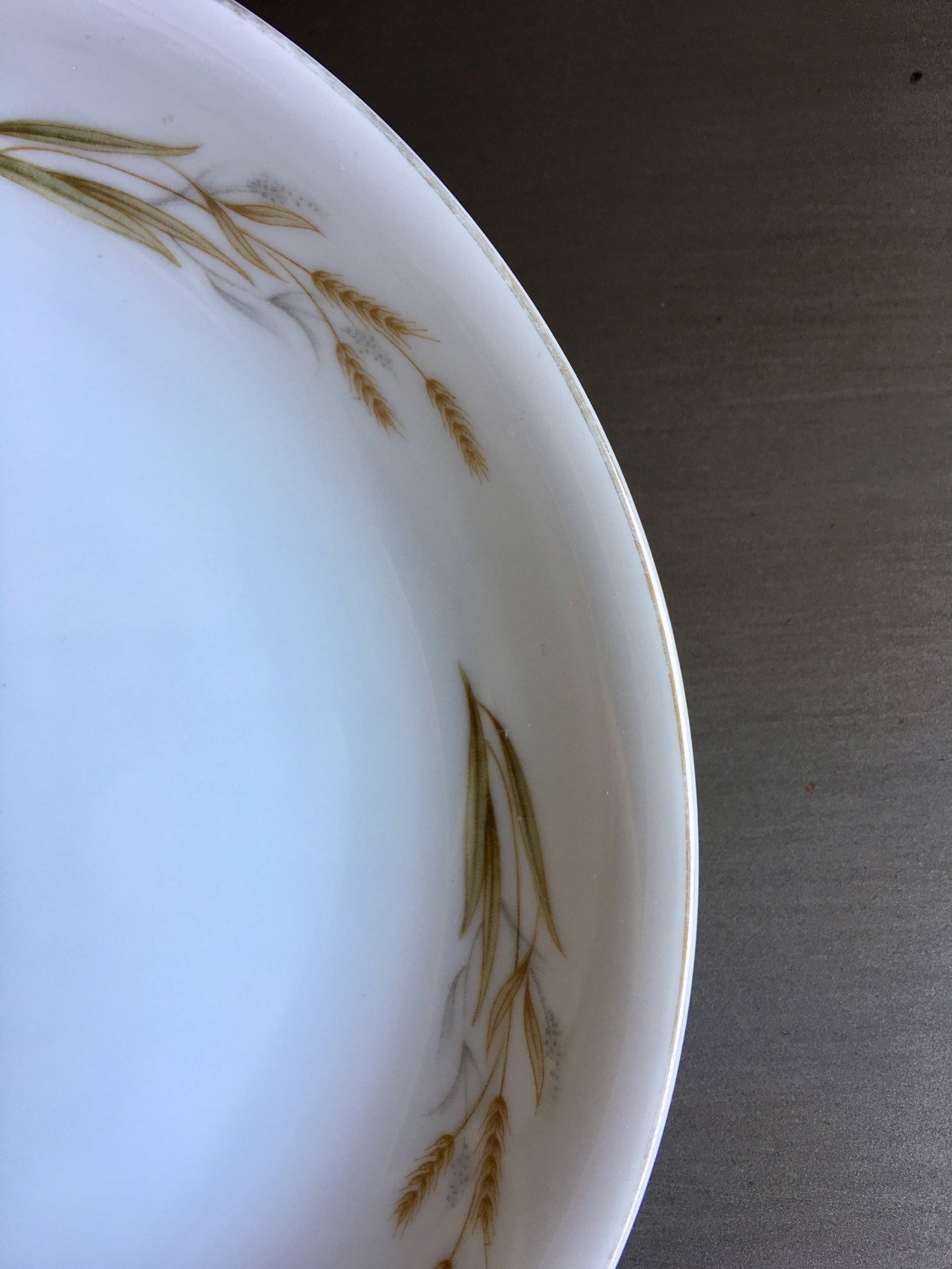 Autumn China Vintage Wheat Pattern China Kyoto Fine China - Etsy