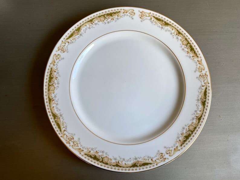 Brown Dinner Plates, Brown Plate Set, Brown and White Dinner Plates ...