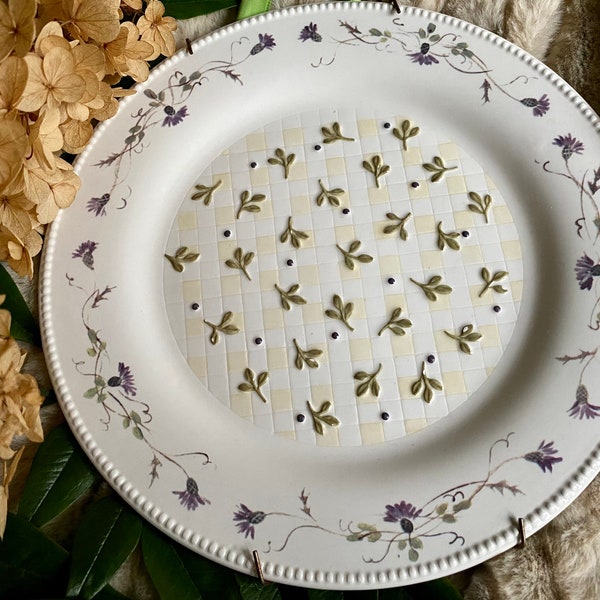 Thistle Plate - Etsy