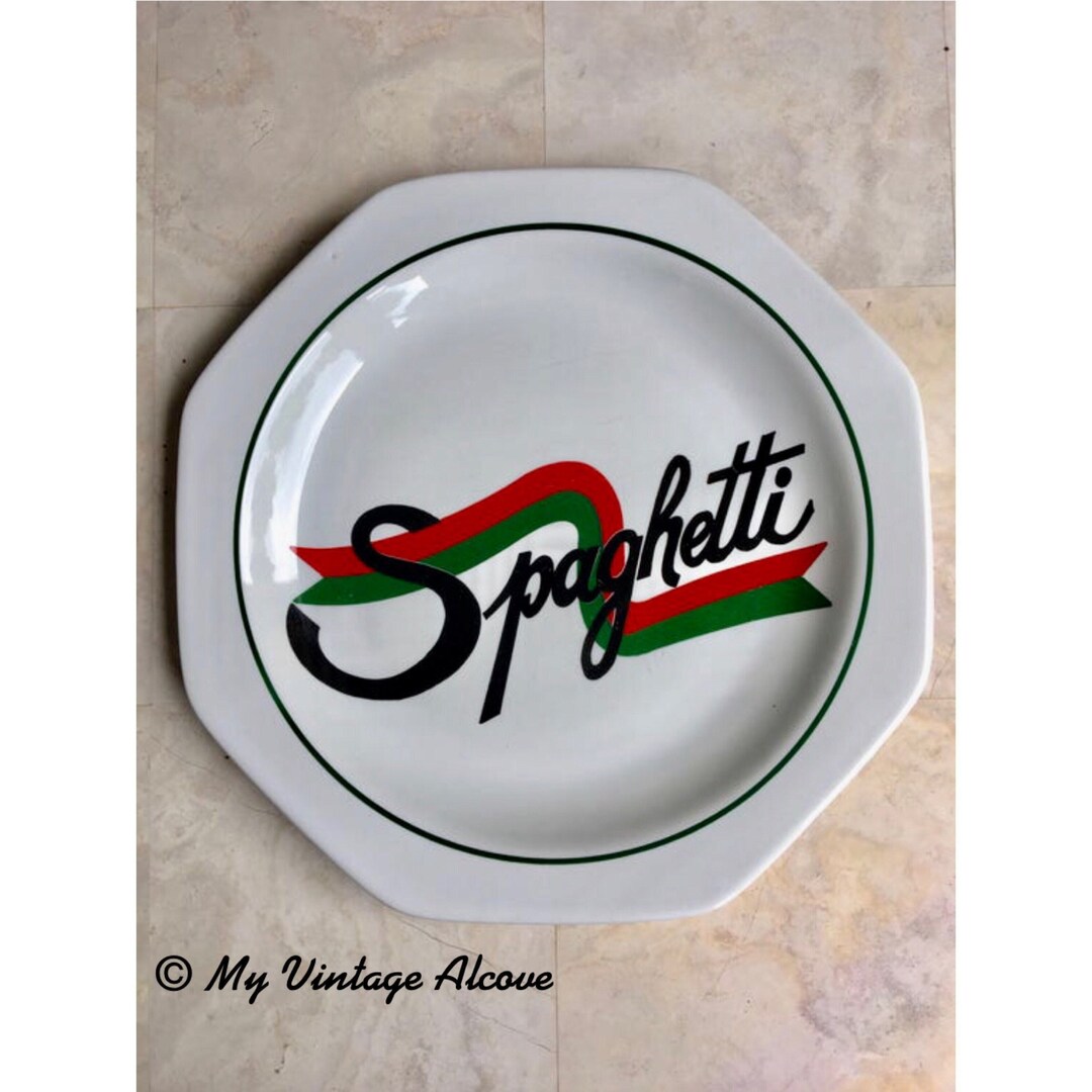 Spaghetti Plates Pasta Plates - Etsy