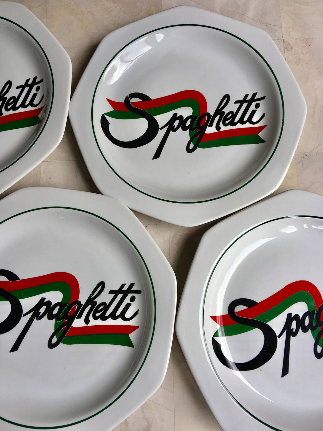 Spaghetti Plates, Pasta Plates - Etsy