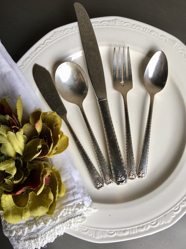Oneida Bordeaux Flatware Oneida Bordeaux Silverware Prestige - Etsy