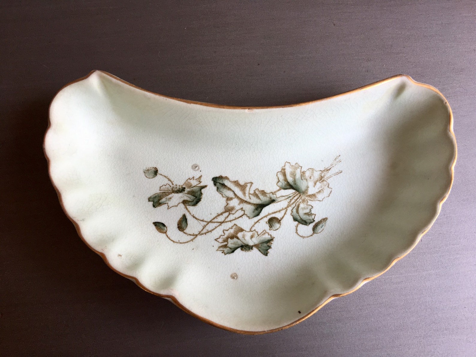 Vintage Bone Dishes, Crescent Shaped Bone Dishes - Etsy