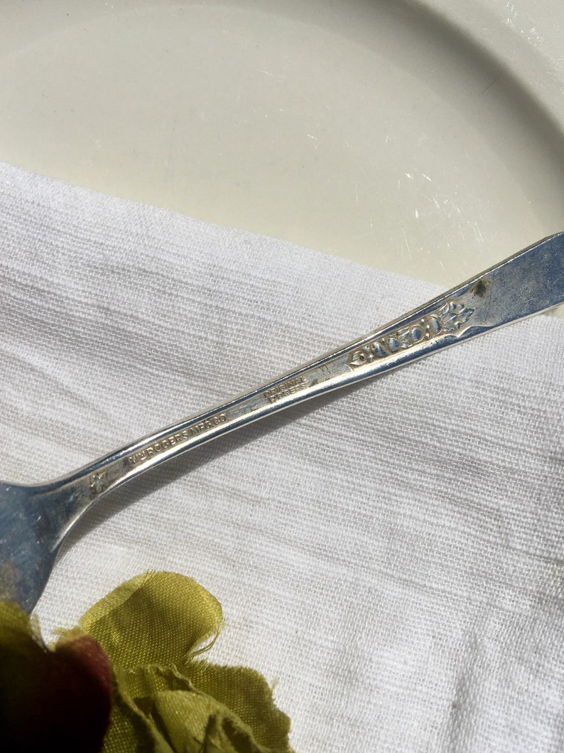 Wm Rogers Mfg Co Original Rogers Fork, Original Rogers Fork, Salad Fork ...