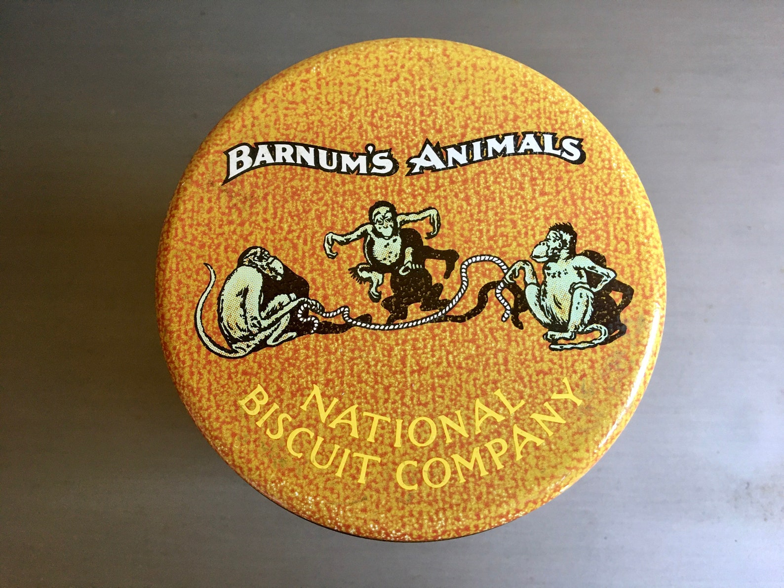 Barnum Animal Crackers Tin Vintage Animal Cracker Tin - Etsy