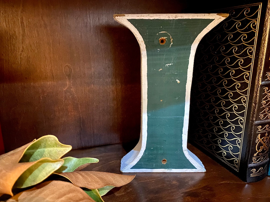 Wooden Letter I, Hanging Wooden Letters - Etsy