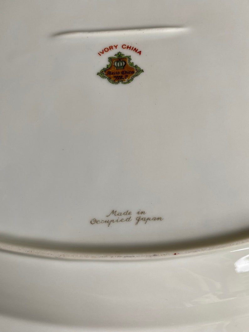 Oval Serving Platter Meito China Platter Meito Ivory China - Etsy Oval Serving Platter Meito China Platter Meito Ivory China - Etsy