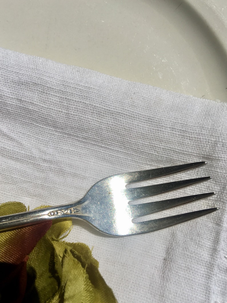 Wm Rogers Mfg Co Original Rogers Fork, Original Rogers Fork, Salad Fork ...