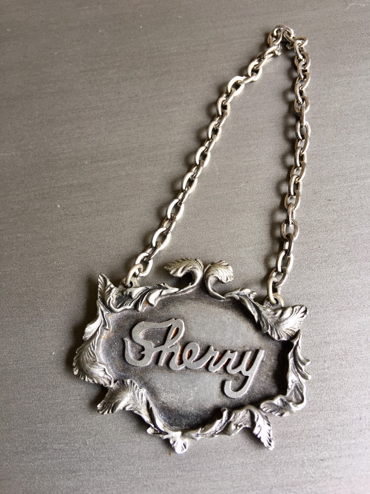 Pewter Decanter Tags Vintage Scotch Scotch Decanter Tag Vintage ...