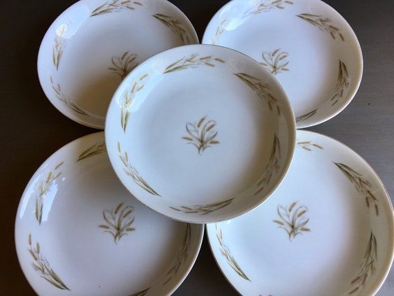 Autumn China Vintage Wheat Pattern China Kyoto Fine China - Etsy